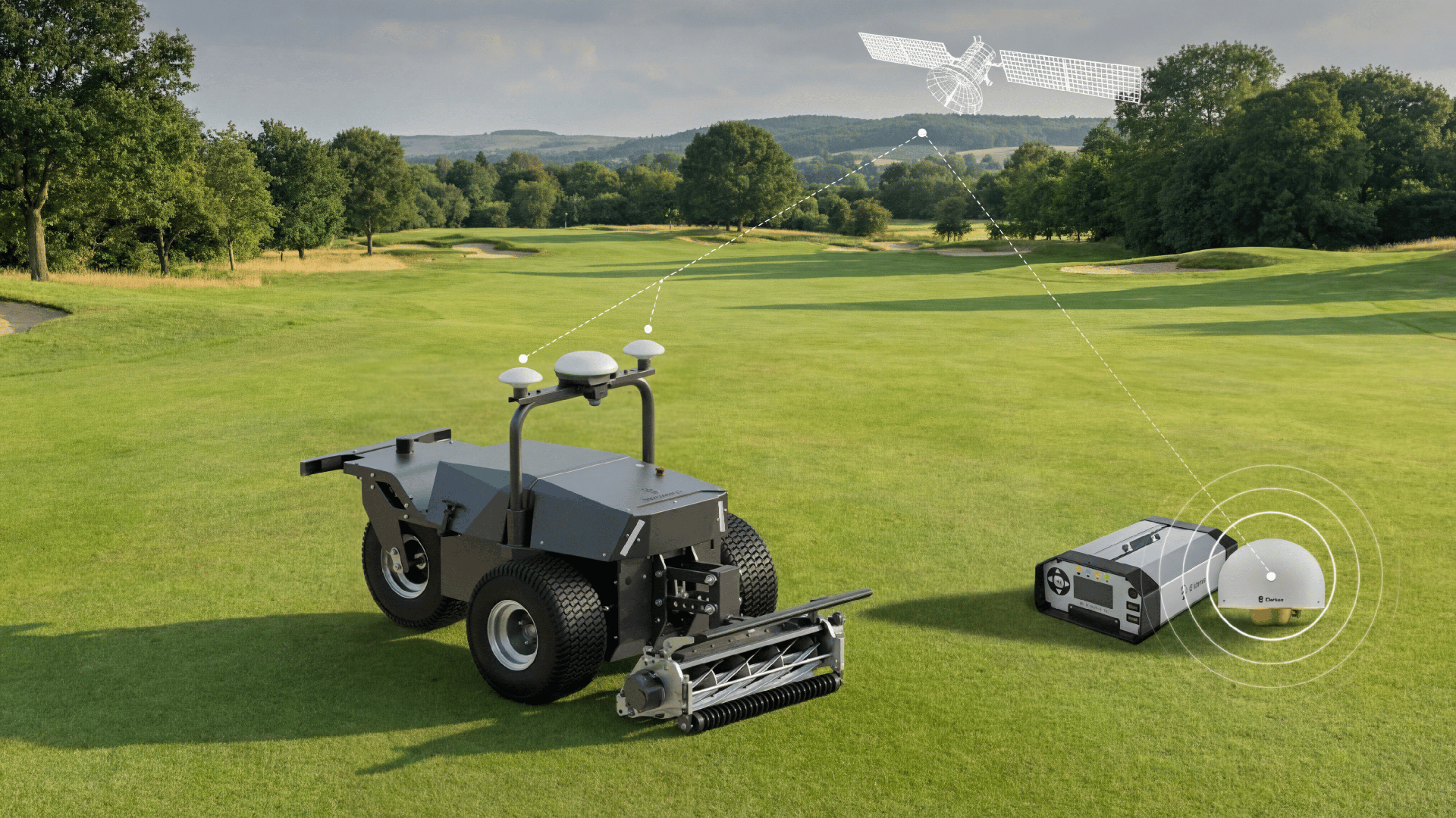 FJD Landscaping Autonomous Turf Maintenance: Smart Golf Course Mowing